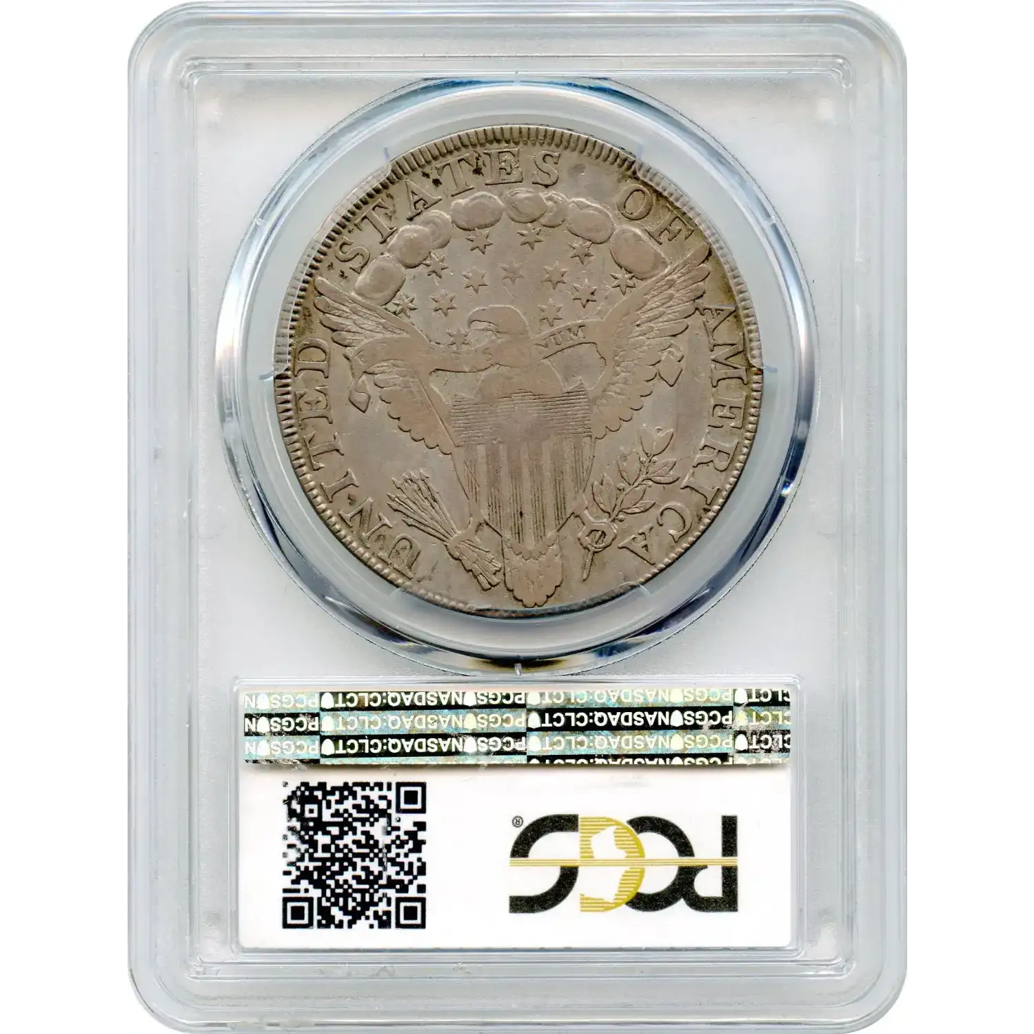 1799 $1 Draped Bust Silver Dollar PCGS VF-30 BB-151, Irregular Date, 13 ...