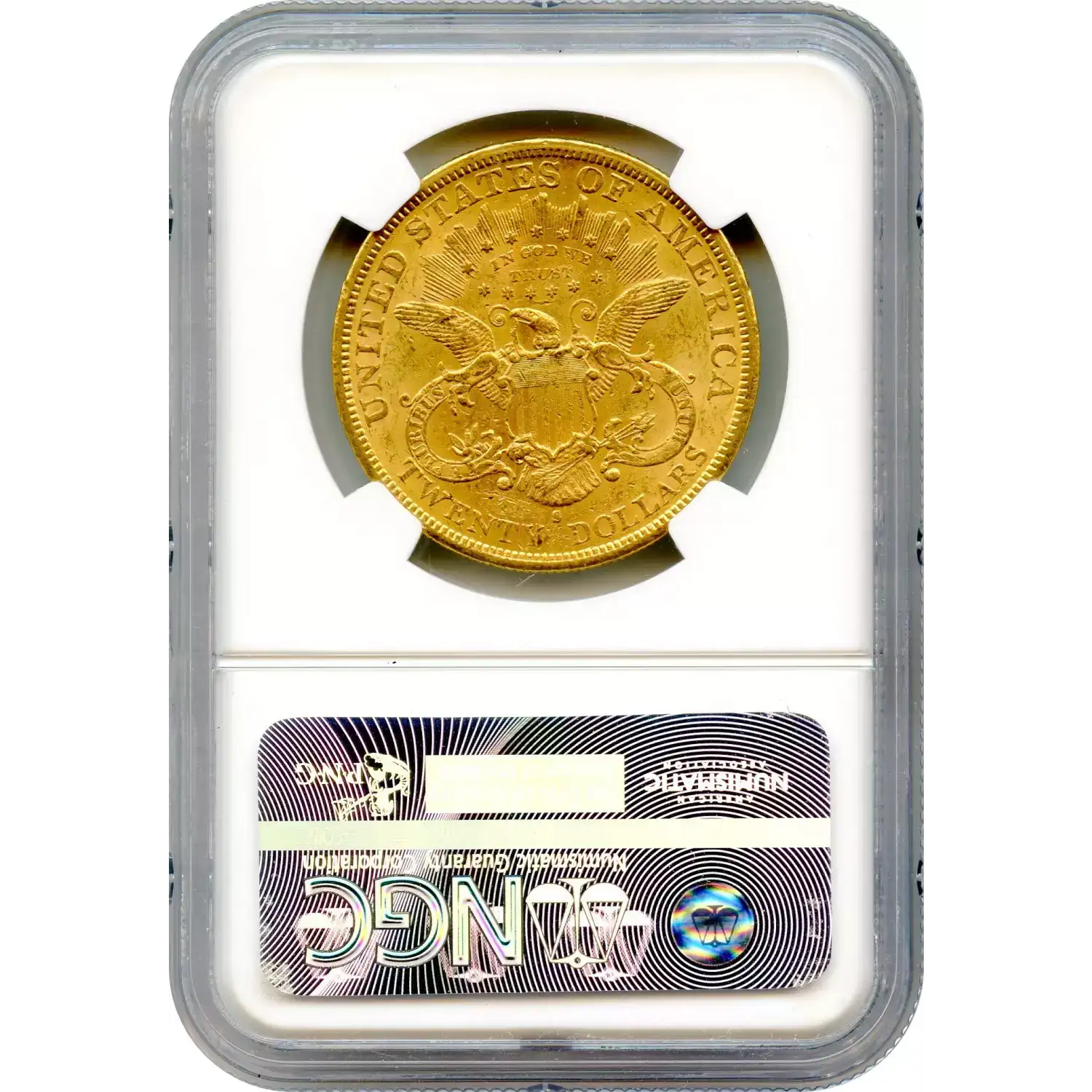 1878-S $20 Liberty Head Double Eagle NGC AU-58 - AU Capital Management, LLC